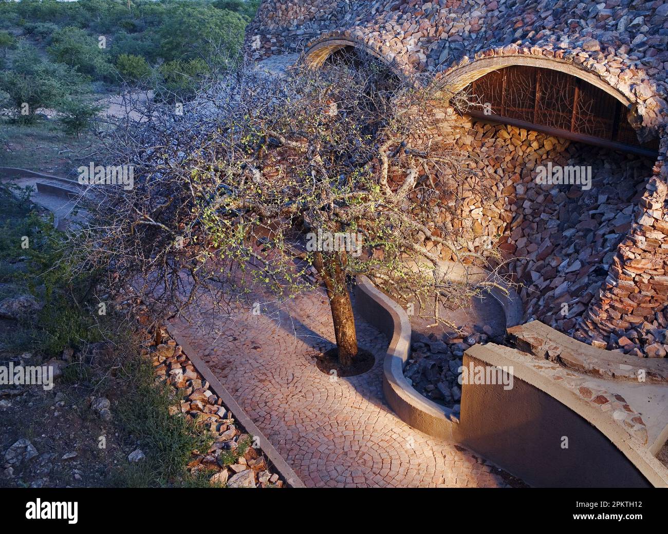 Mapungubwe interpretation centre is situated at the confluence of the ...