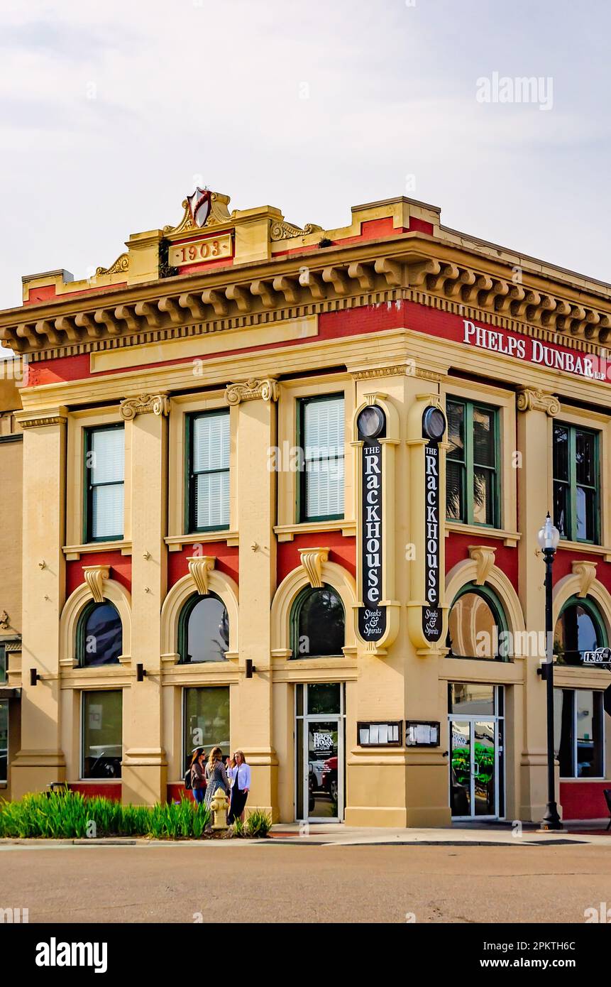 The Rack House restaurant is pictured in the historic First National ...