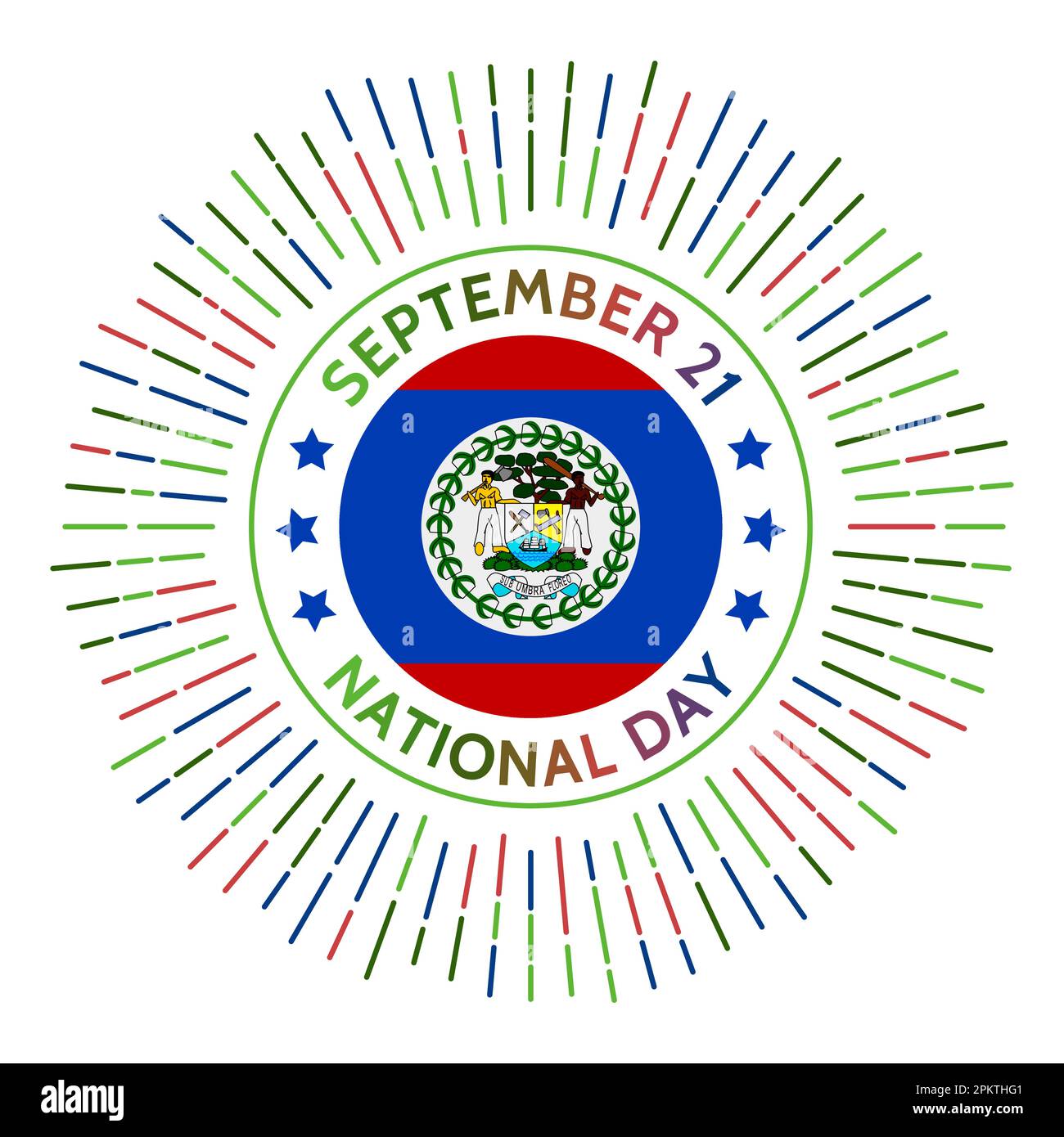 Belize independence 1981 hi-res stock photography and images - Alamy