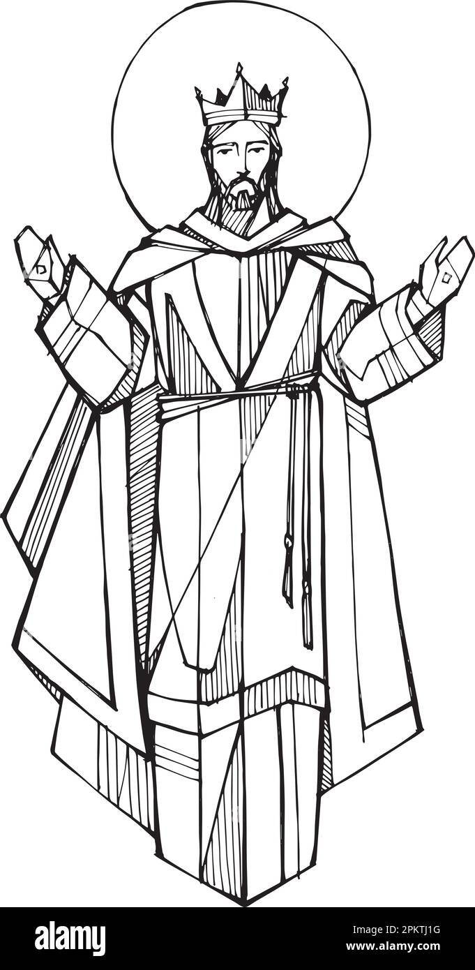 Jesus the king Cut Out Stock Images & Pictures - Alamy