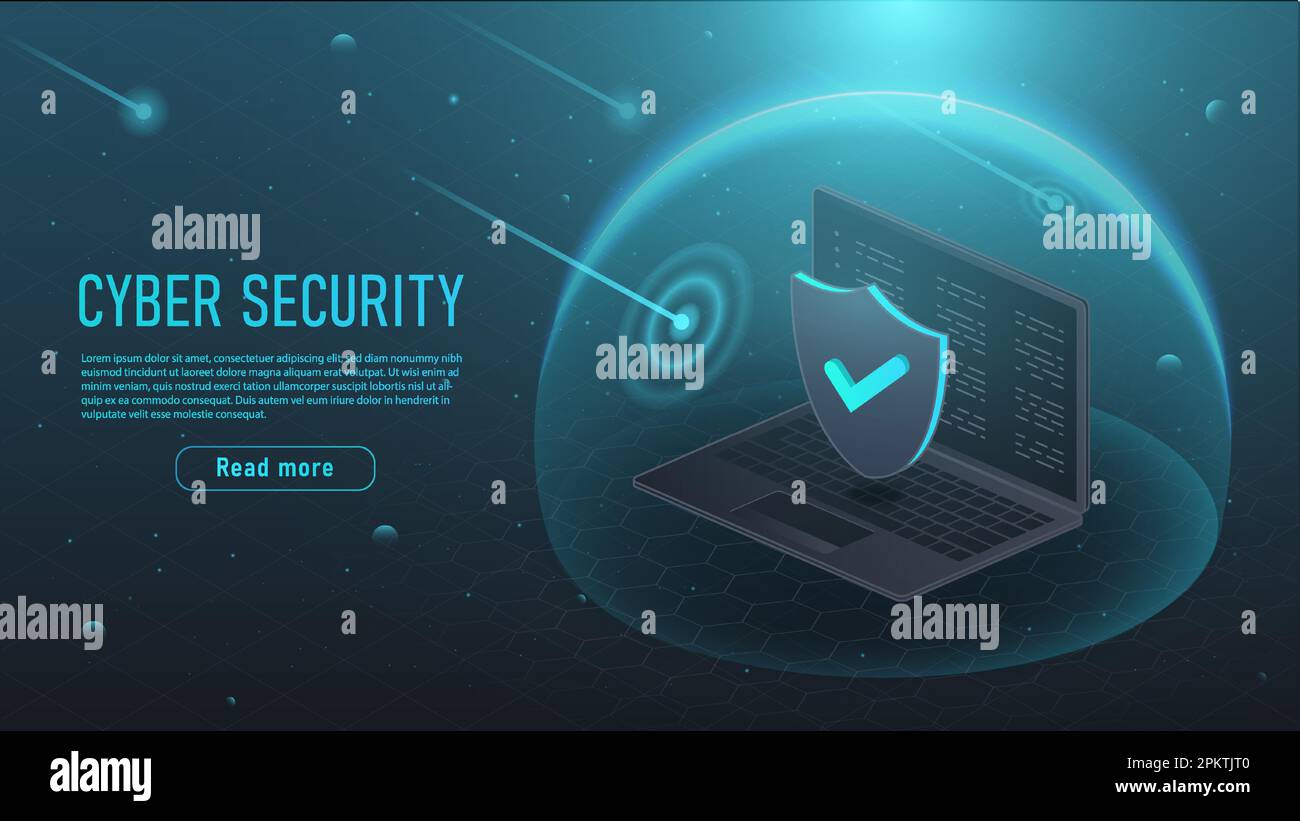 Isometric Cyber Security Stock Vector Image And Art Alamy