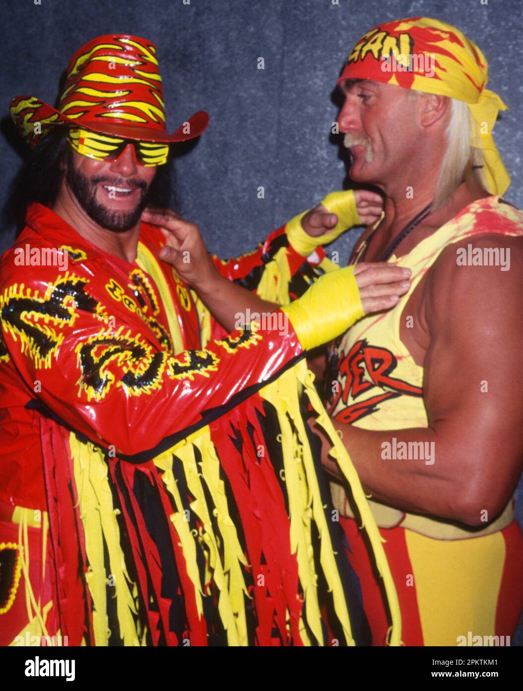 1994 Randy Savage Hulk Hogan Photo by John Barrett/PHOTOlink Stock ...