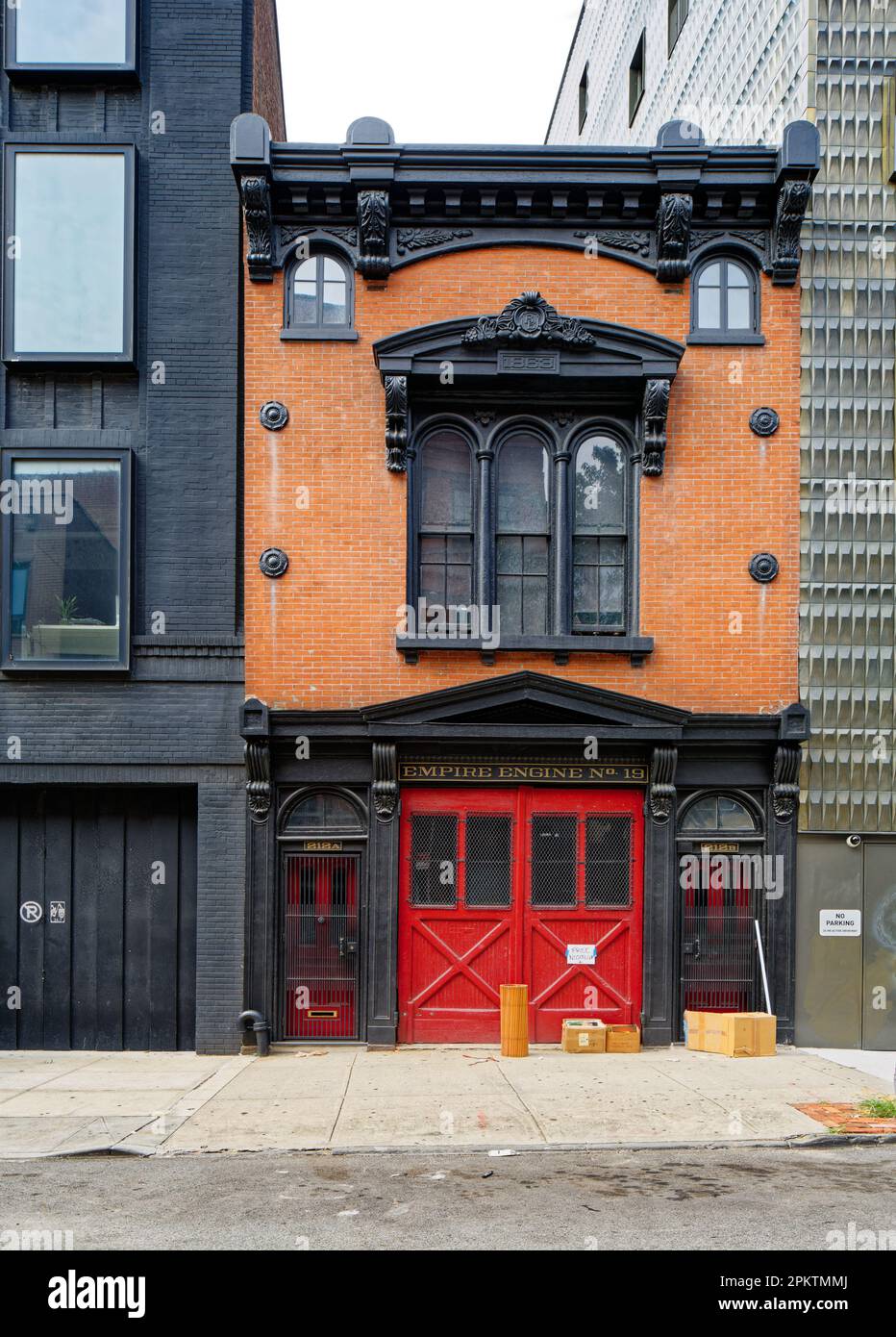 Empire Engine No. 19 firehouse, converted to residential use, dates ...