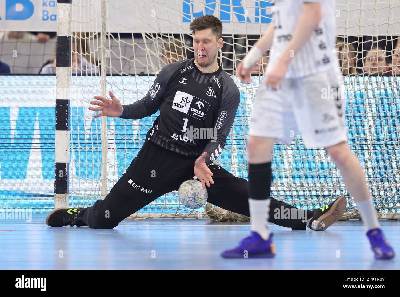 Keel, Deutschland. 09th Apr, 2023. firo: April 9th, 2023 handball ...