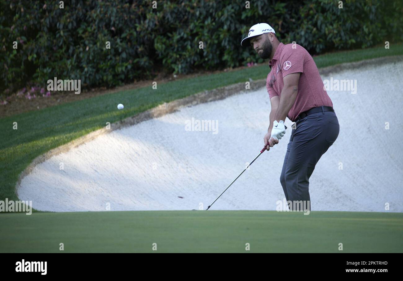 Jon rahm masters final round hi-res stock photography and images - Alamy