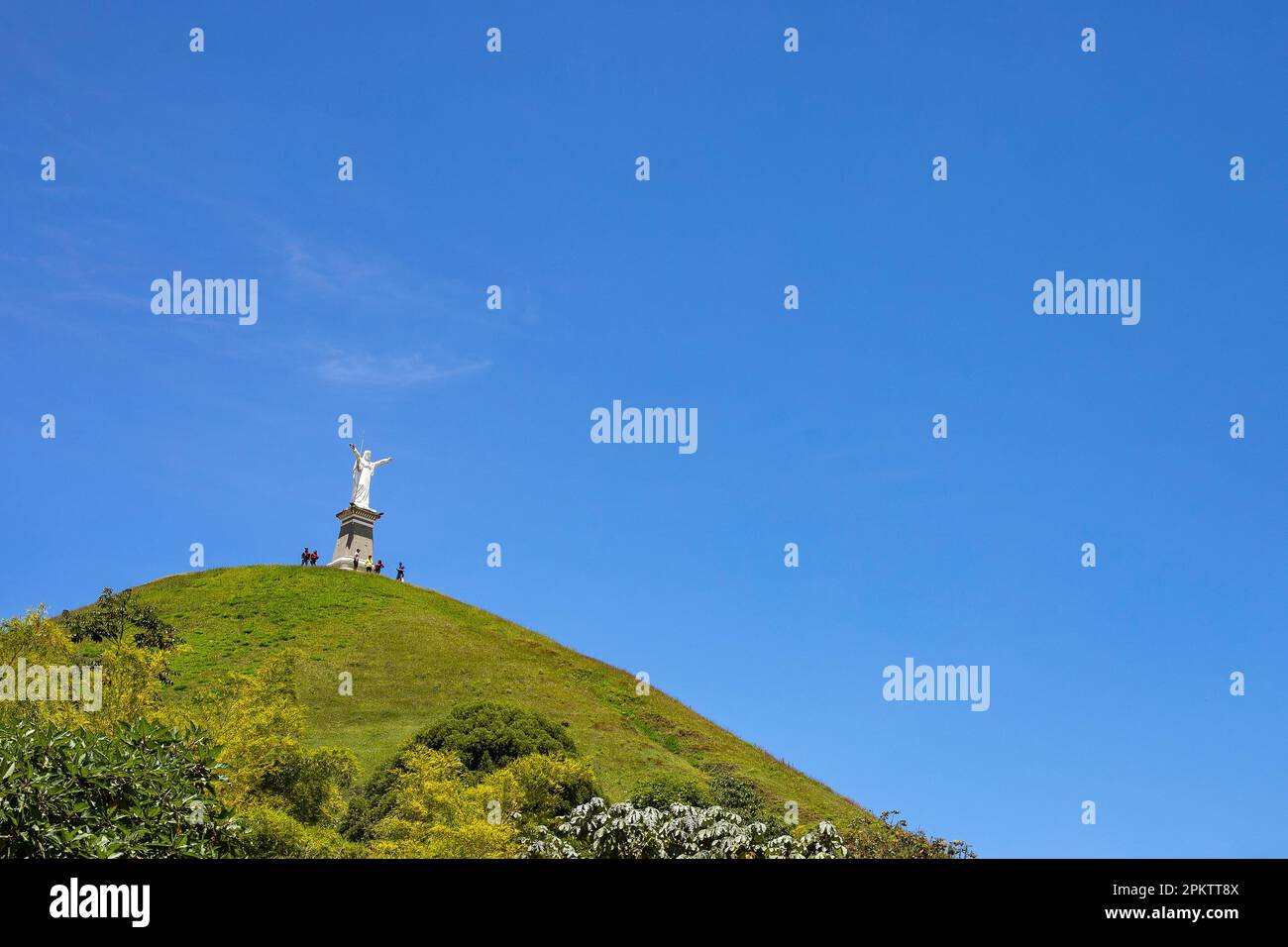 Jerico, Antioquia - Colombia - April 03, 2023. Its colored houses, its ...