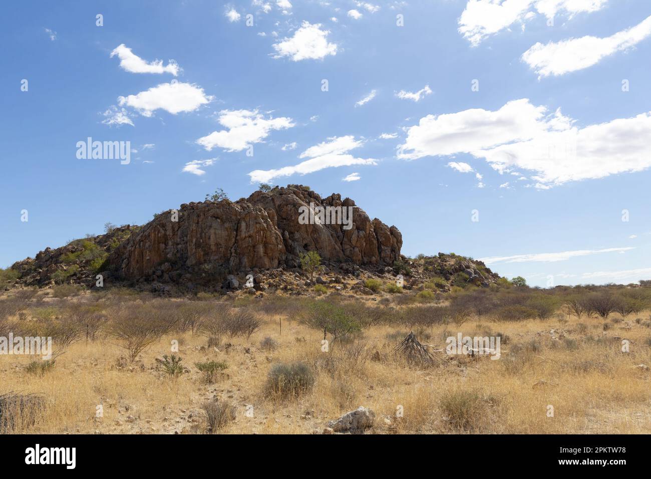 view of mountains in the erongo region of namibia Stock Photo - Alamy