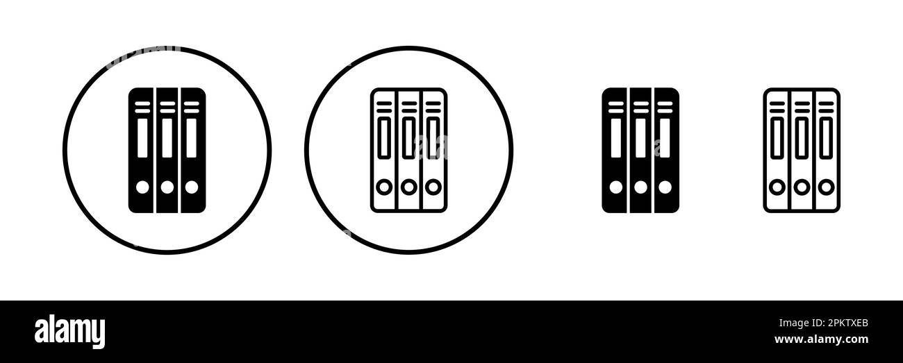 Archive icon vector. archive storage icon vector. folders icon Stock ...