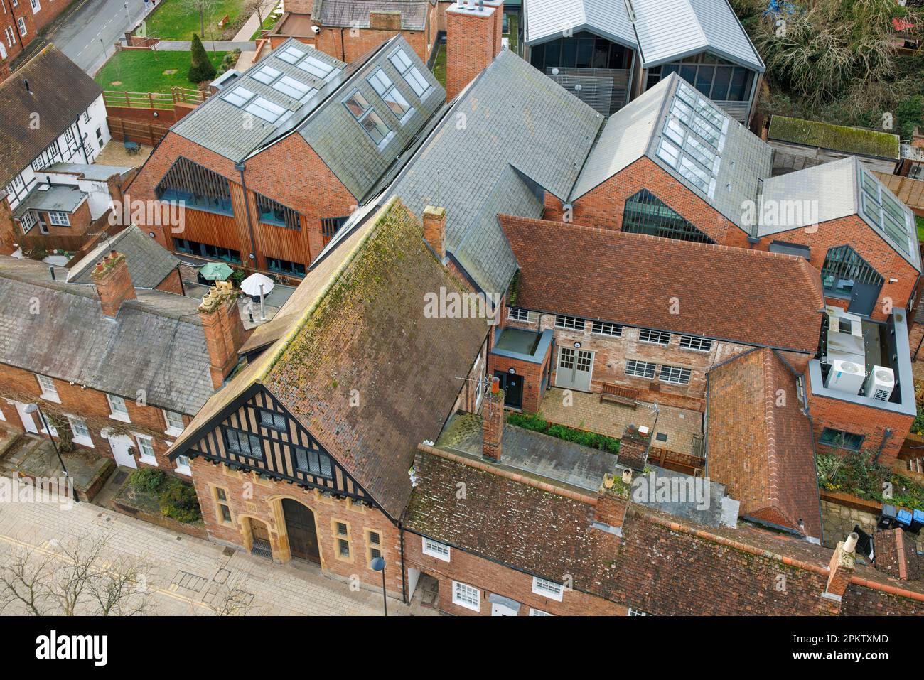 The Royal Shakespeare Company Costume Workshop. The building sits on ...