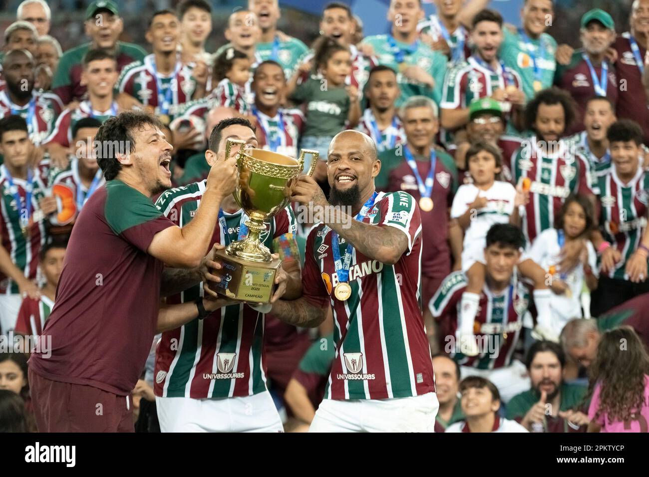 RJ - RIO DE JANEIRO - 09/04/2023 - CARIOCA 2023, FLUMINENSE X FLAMENGO ...