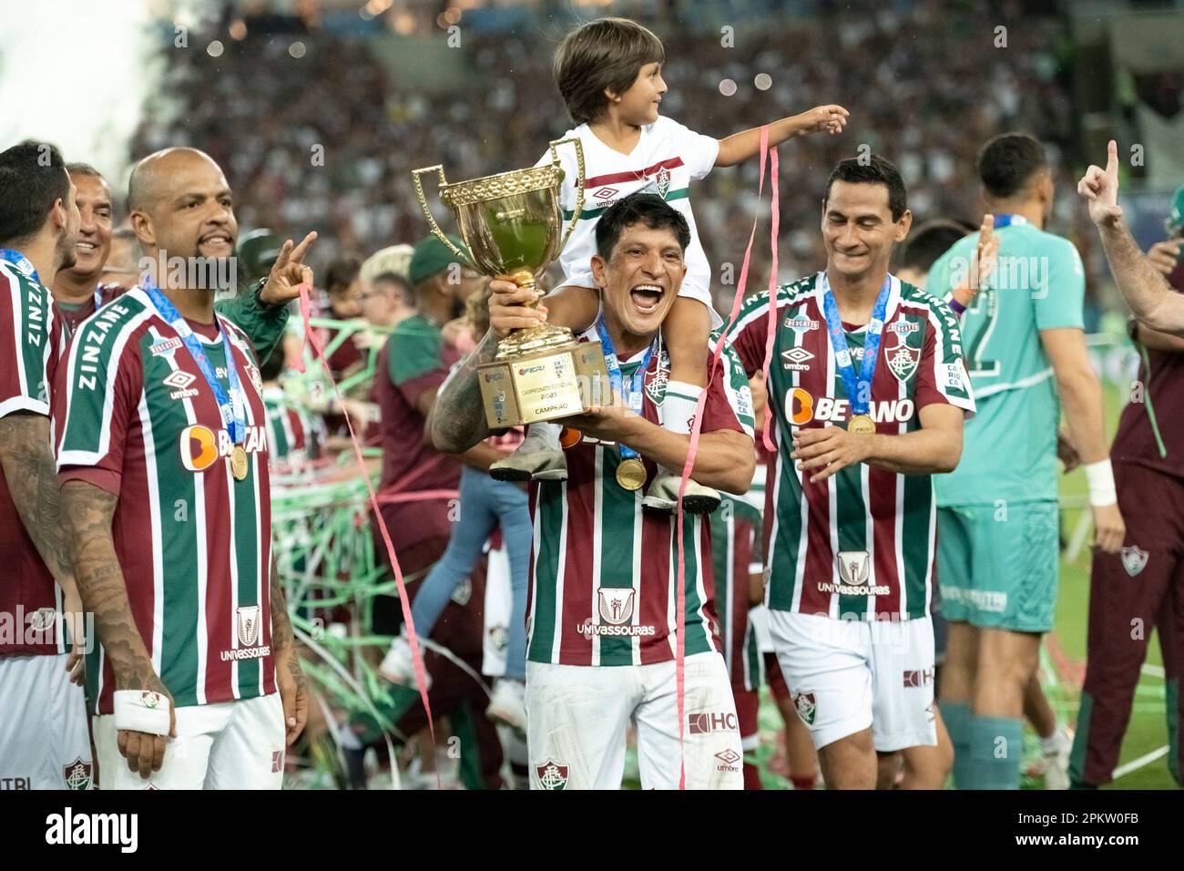 RJ - RIO DE JANEIRO - 09/04/2023 - CARIOCA 2023, FLUMINENSE X FLAMENGO ...
