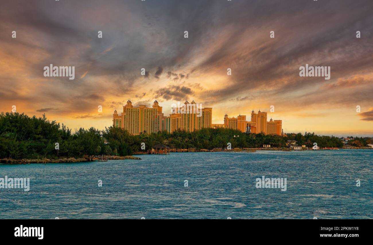 NASSAU, BAHAMAS - February 9, 2023: The Bahamas was pounded by 185 mph ...