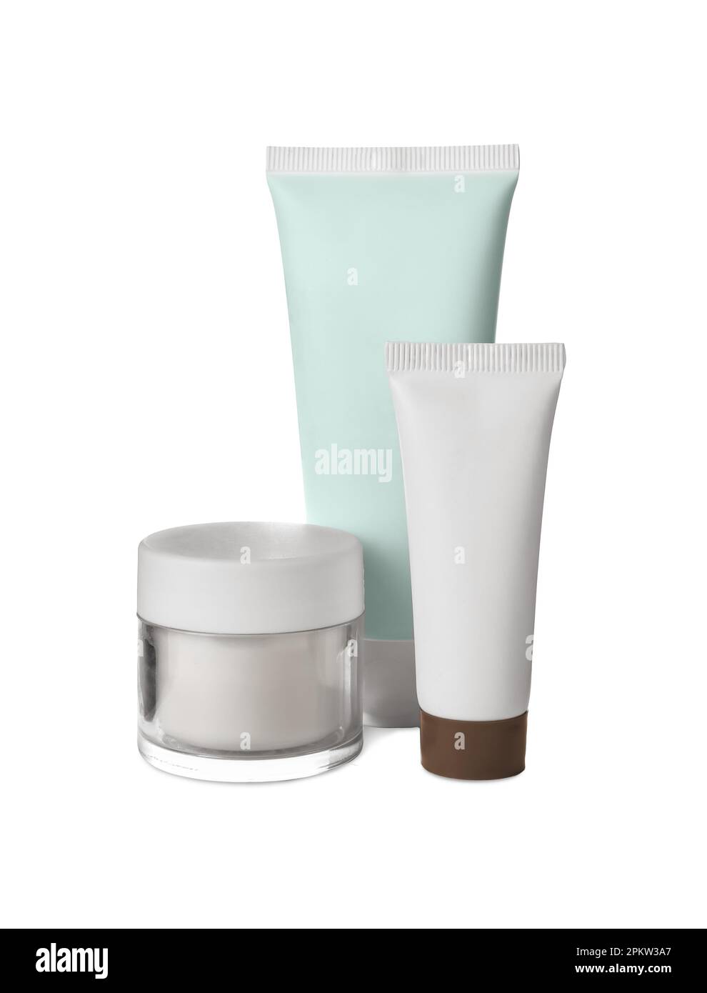 Tubes jar facial cream Cut Out Stock Images & Pictures - Alamy