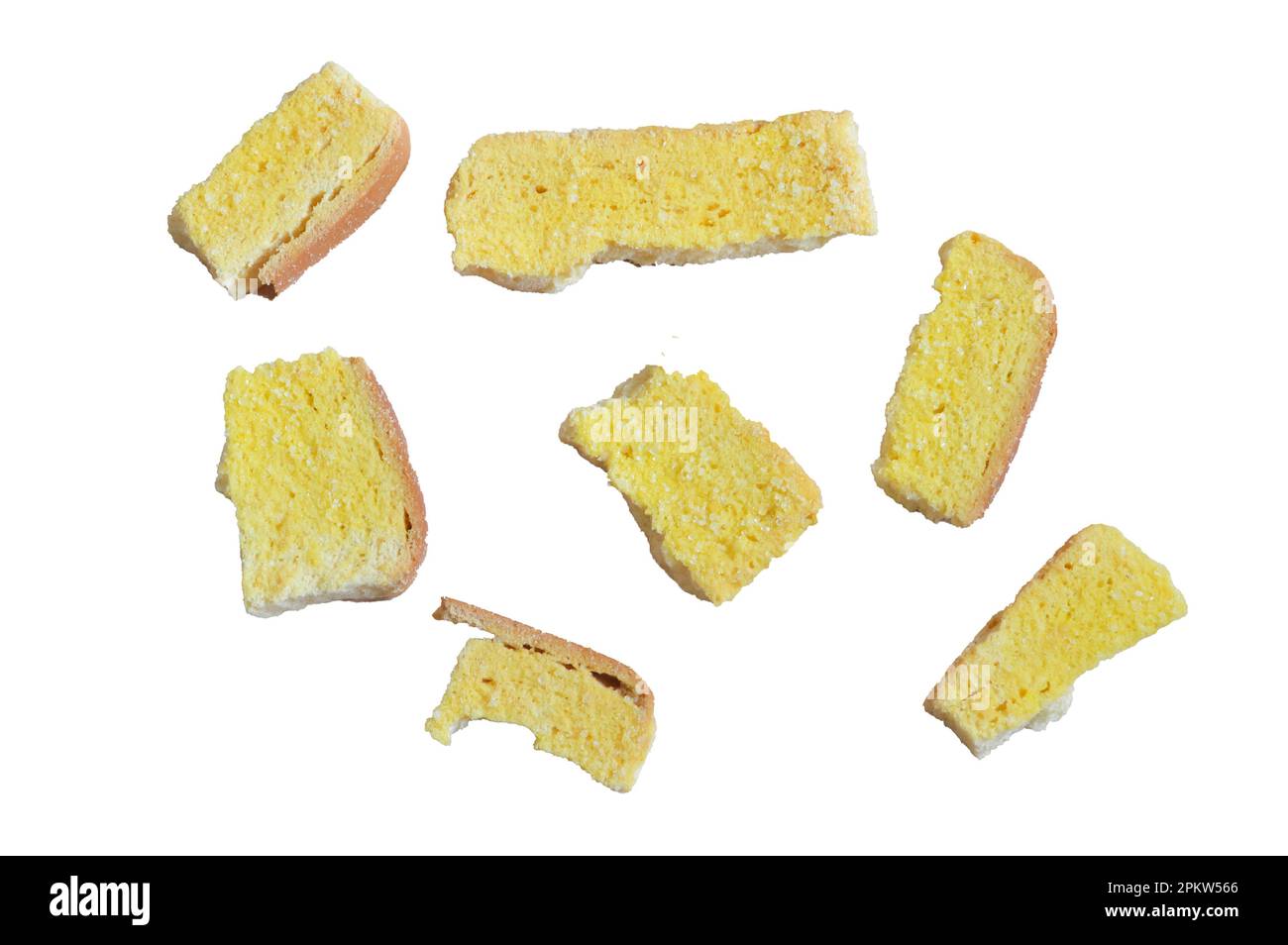 Sliced bun butter on Cut Out Stock Images & Pictures - Alamy