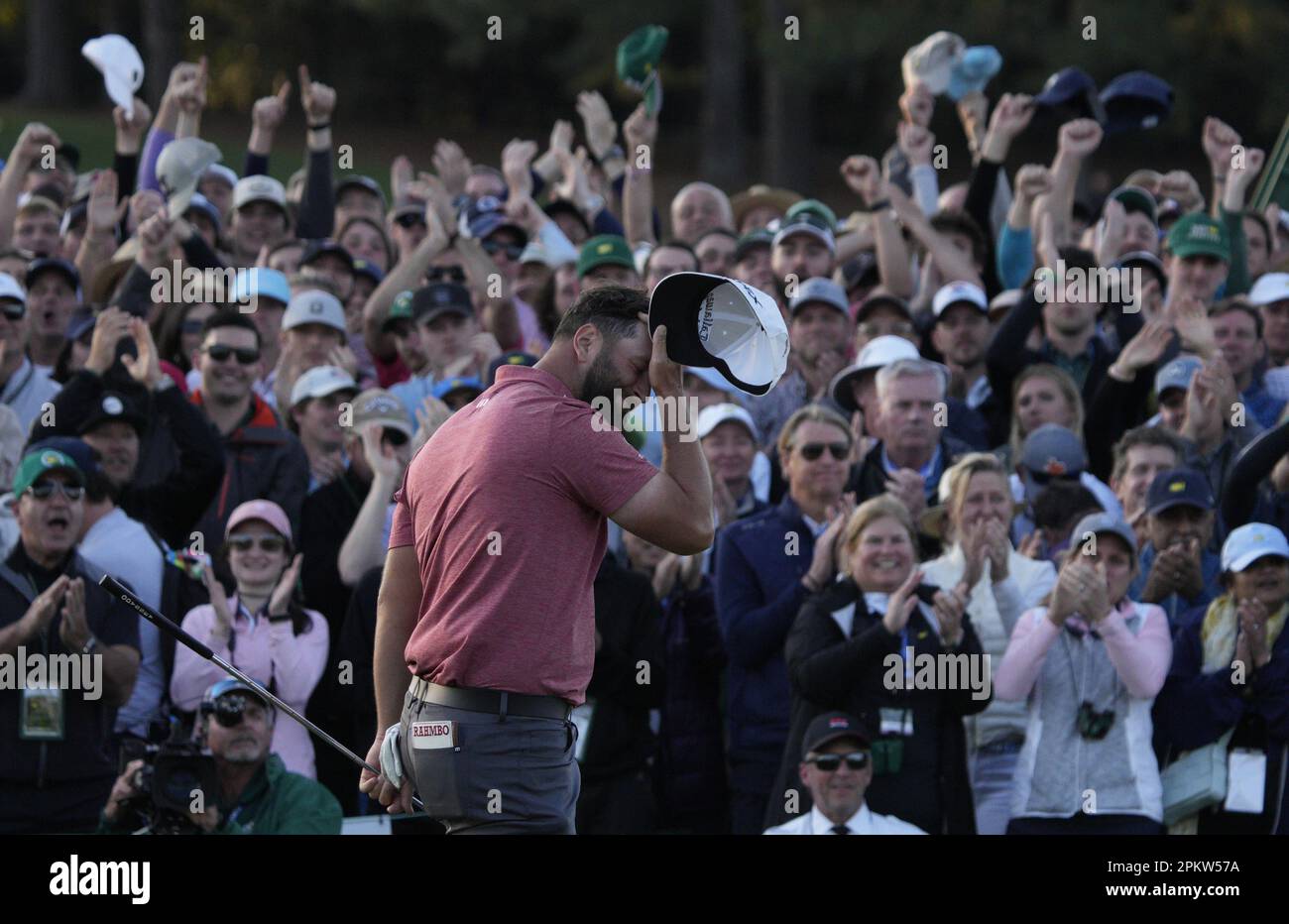 John rahm trophy hi-res stock photography and images - Alamy