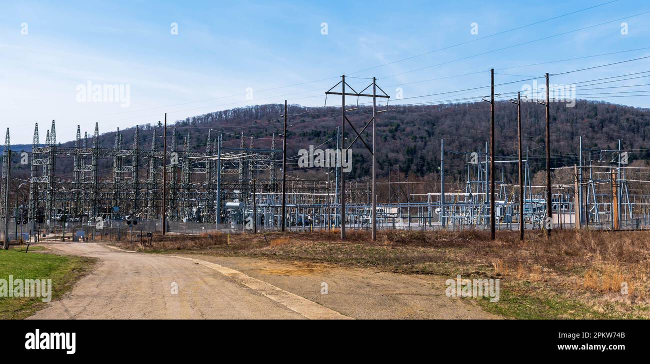 Warren electric substation hi-res stock photography and images - Alamy