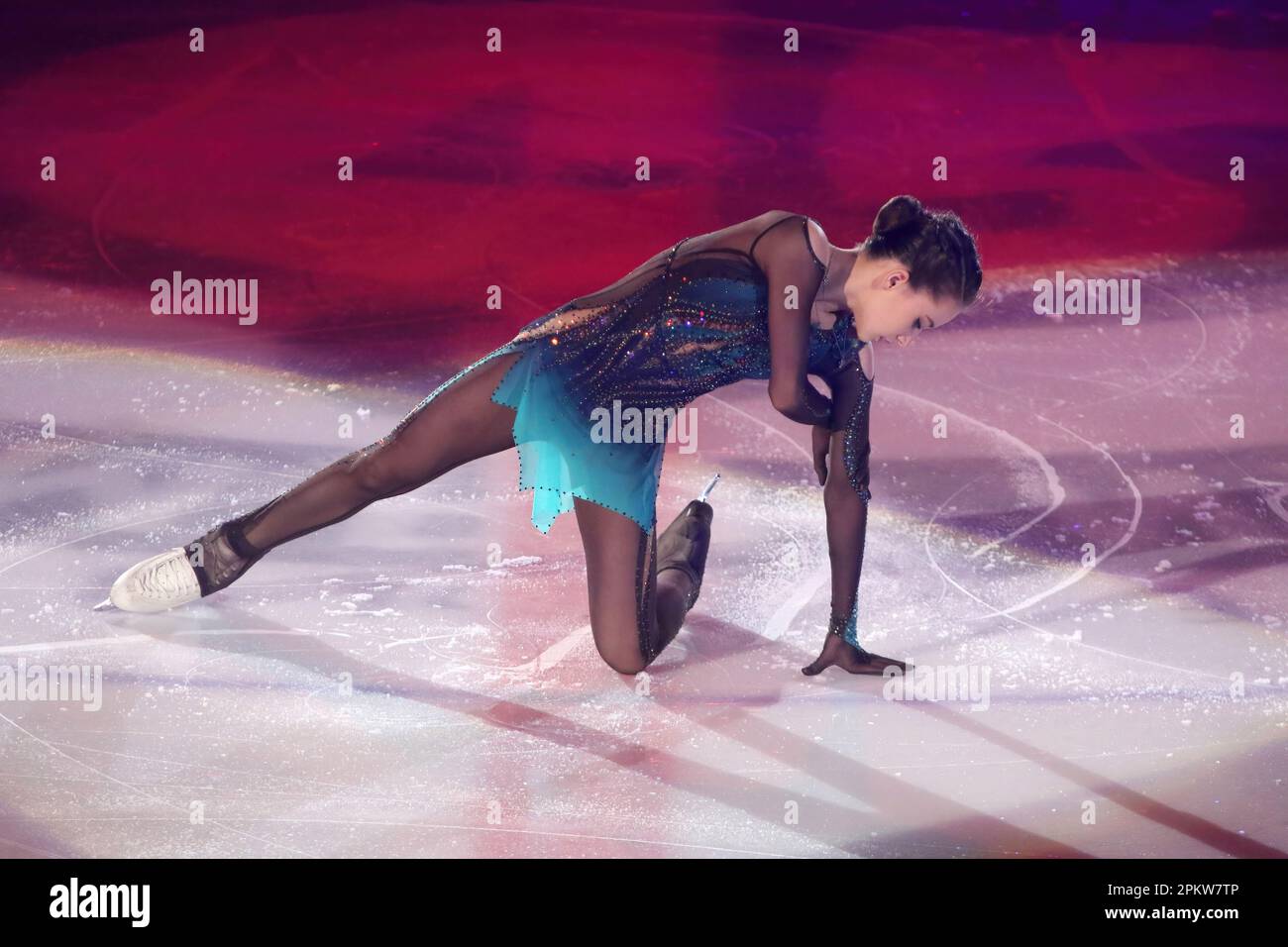 Saint Petersburg, Russia. 09th Apr, 2023. Sofia Akateva, an athlete ...
