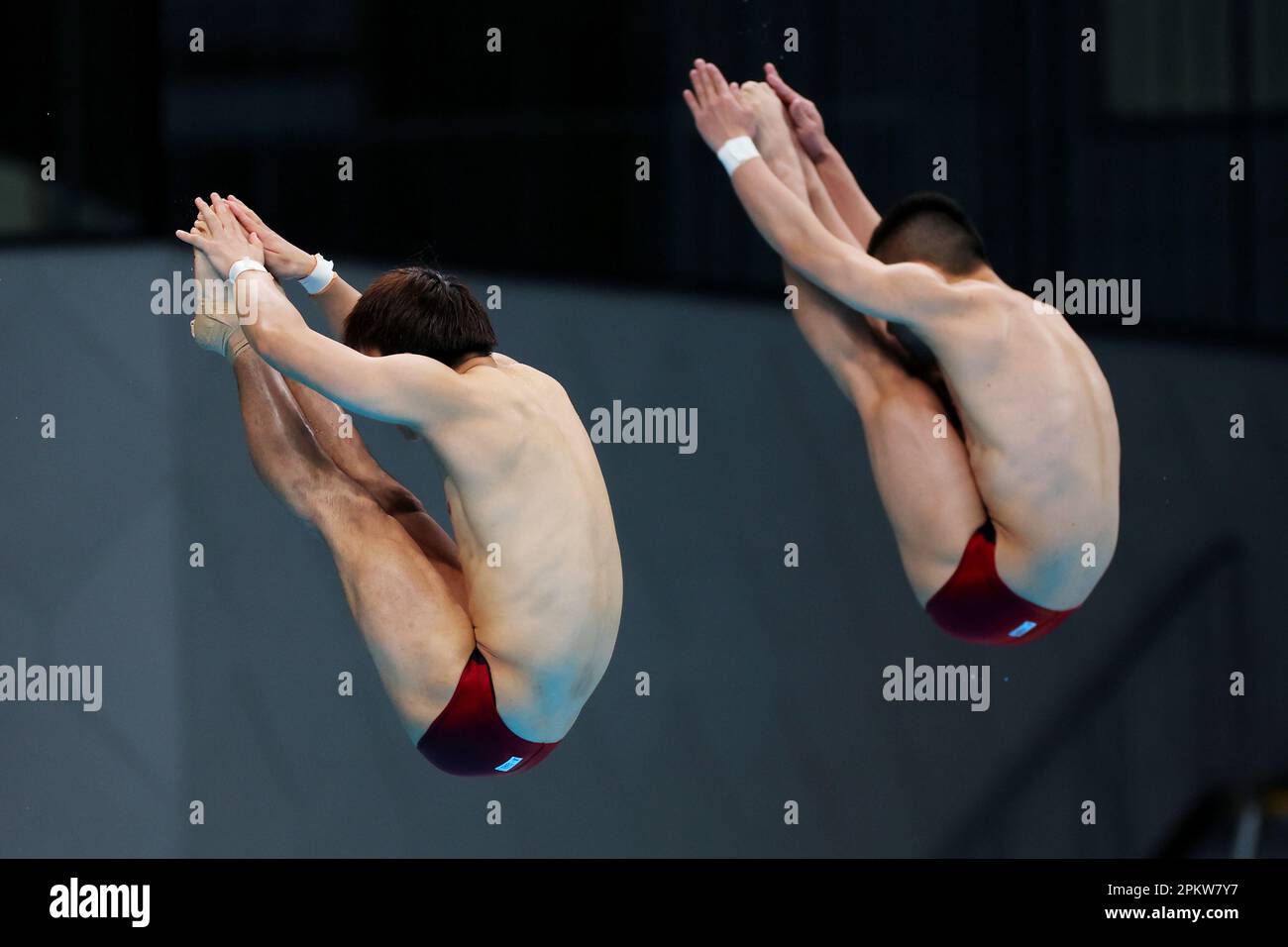Tokyo, Japan. 7th Apr, 2023. Hiroki Ito & Senri Ikuma Diving : Tsubasa ...
