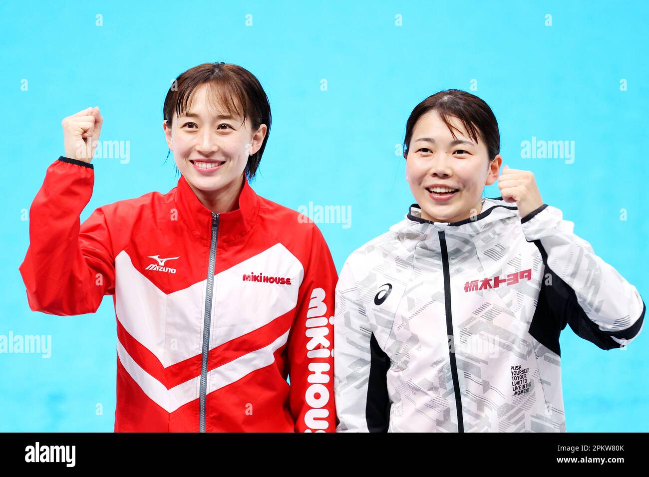 Tokyo, Japan. 7th Apr, 2023. Yuka Mabuchi & Haruka Enomoto Diving ...