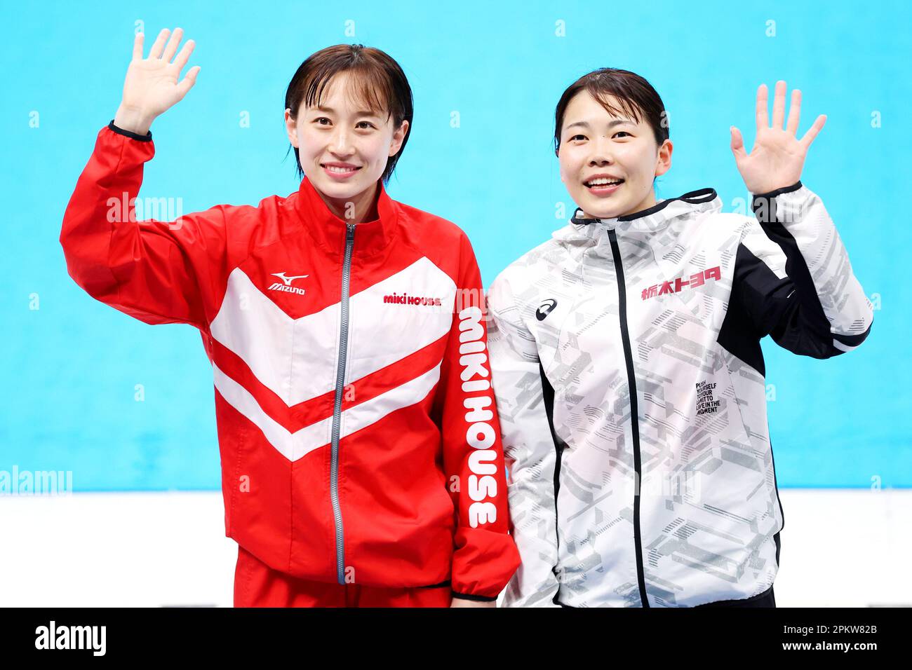 Tokyo, Japan. 7th Apr, 2023. Yuka Mabuchi & Haruka Enomoto Diving ...