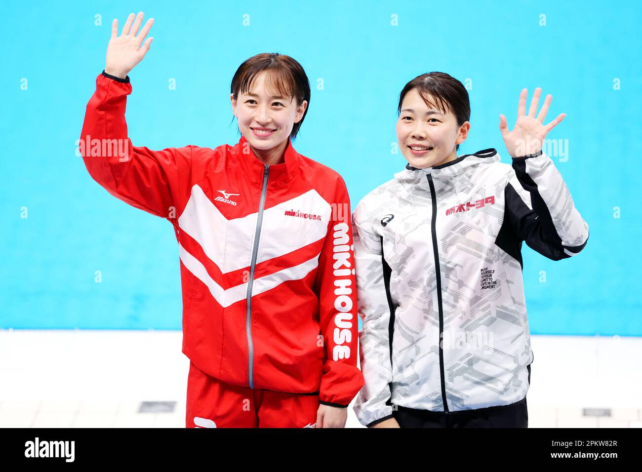 Tokyo, Japan. 7th Apr, 2023. Yuka Mabuchi & Haruka Enomoto Diving ...