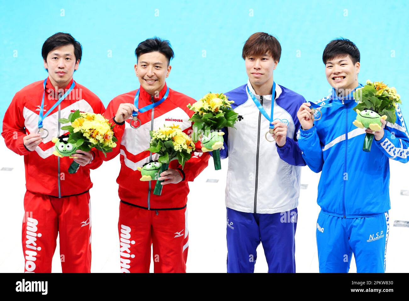Tokyo, Japan. 7th Apr, 2023. (L-R) Ken Terauchi & Sho Sakai, Haruki ...