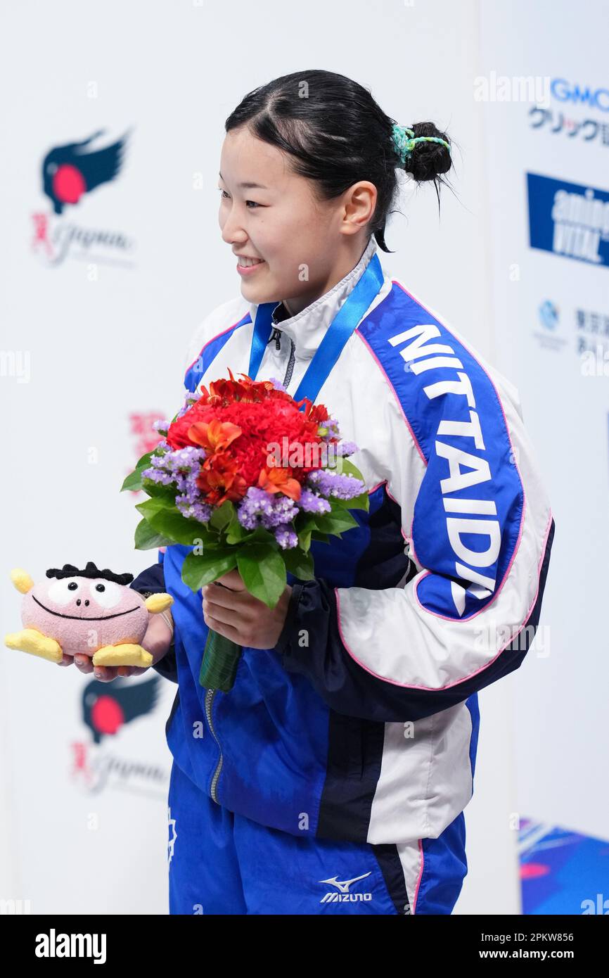 Tokyo, Japan. 8th Apr, 2023. Sayaka Mikami Diving : Tsubasa Japan ...