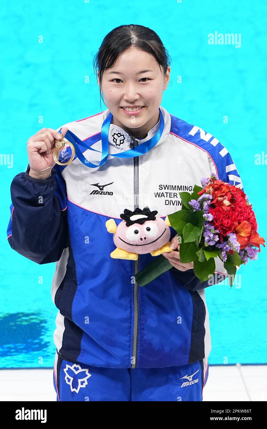 Tokyo, Japan. 8th Apr, 2023. Sayaka Mikami Diving : Tsubasa Japan ...