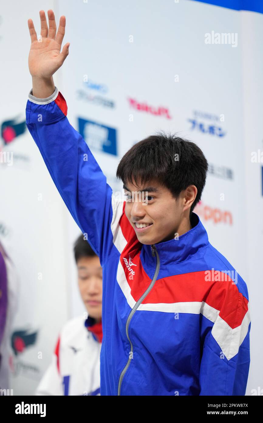 Tokyo, Japan. 9th Apr, 2023. Reo Nishida Diving : Tsubasa Japan Diving ...