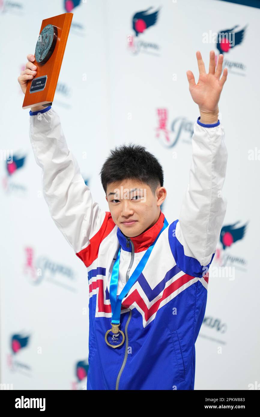 Tokyo, Japan. 9th Apr, 2023. Rikuto Tamai Diving : Tsubasa Japan Diving ...