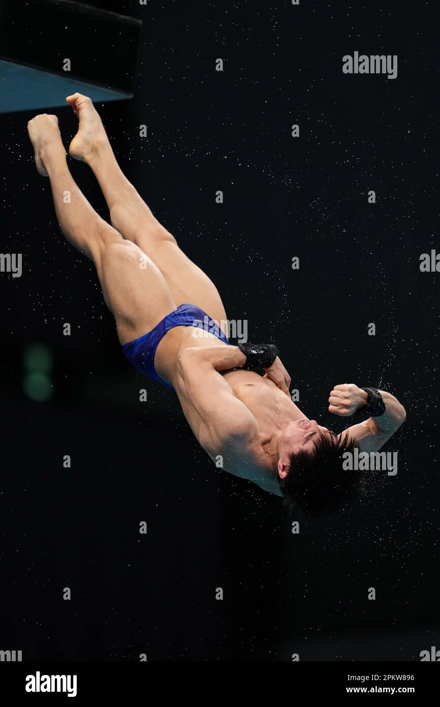 Tokyo, Japan. 9th Apr, 2023. Reo Nishida Diving : Tsubasa Japan Diving ...