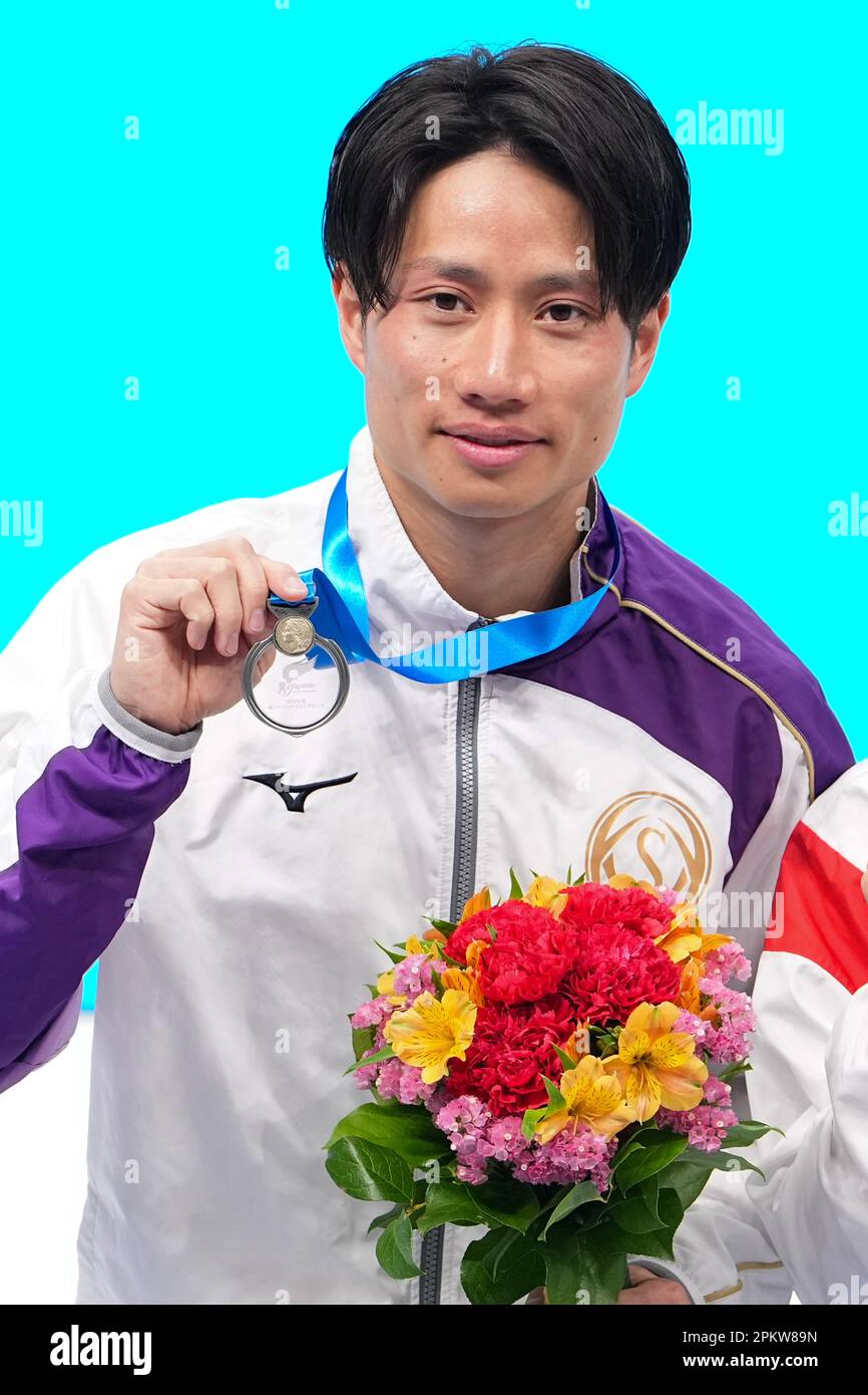 Tokyo, Japan. 9th Apr, 2023. Shu Okubo Diving : Tsubasa Japan Diving Cup 2023 Men's 10m Platform ...