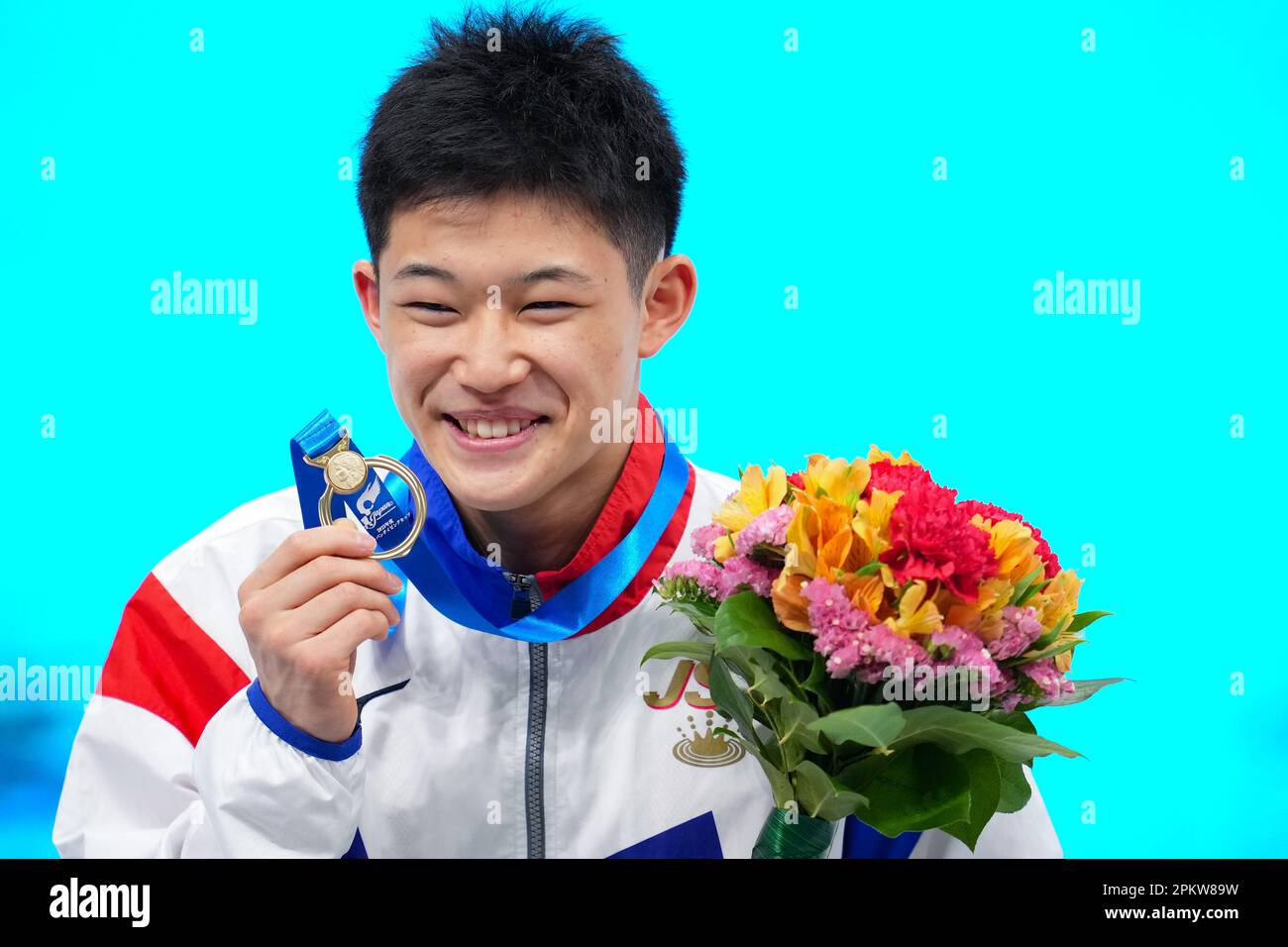 Tokyo, Japan. 9th Apr, 2023. Rikuto Tamai Diving : Tsubasa Japan Diving ...