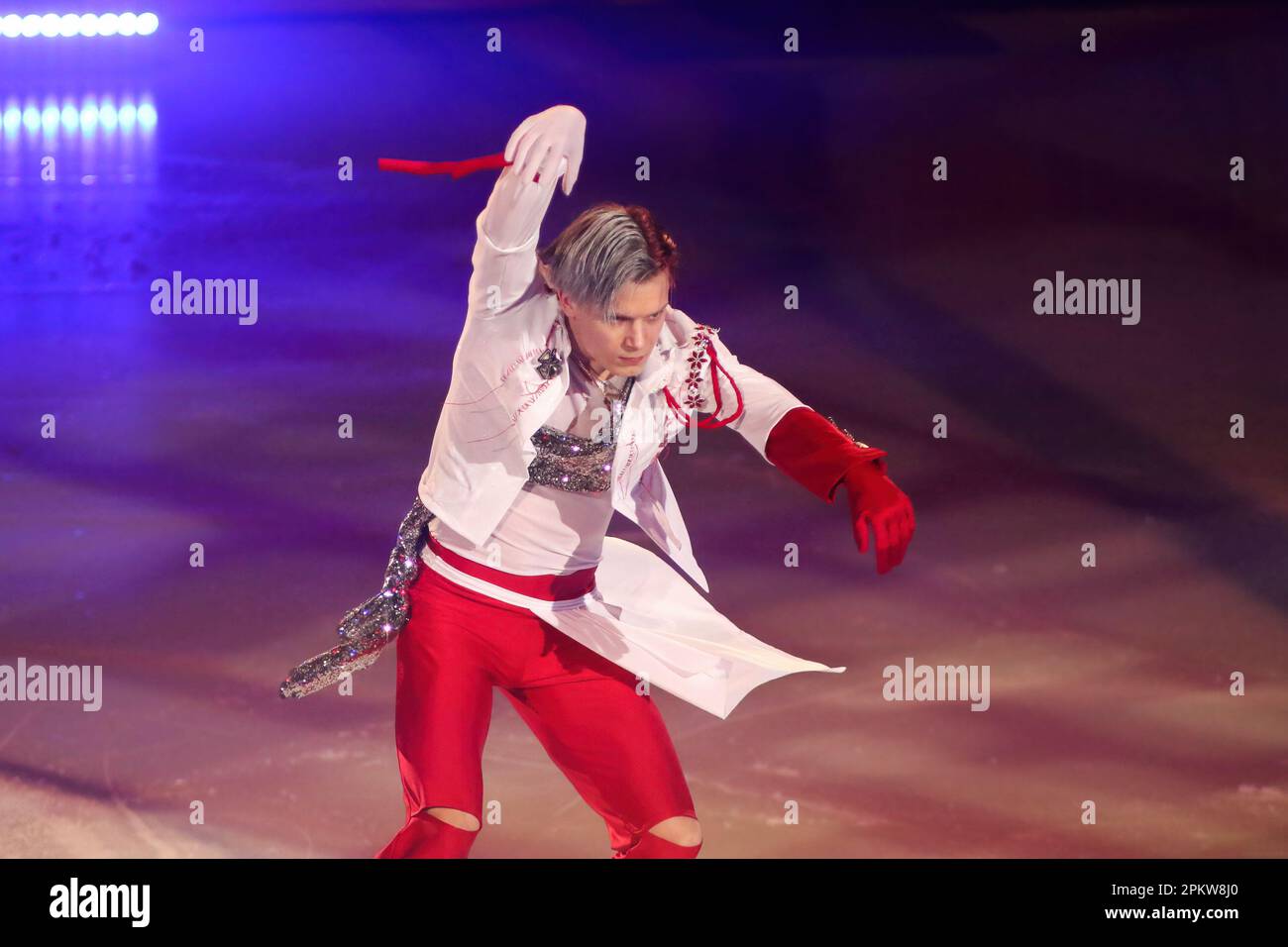 Saint Petersburg, Russia. 09th Apr, 2023. Evgeni Semenenko, an athlete ...