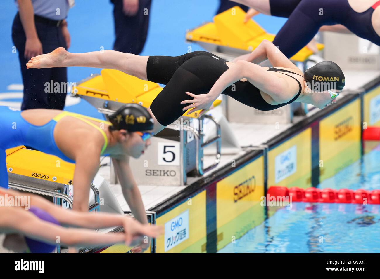 Tokyo, Japan. 9th Apr, 2023. Ageha Tanigawa Swimming : Japan Swimming Championships (JAPAN SWIM ...