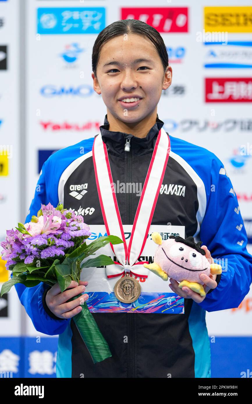 Tokyo, Japan. 9th Apr, 2023. Ichika Kajimoto Swimming : Japan Swimming Championships (JAPAN SWIM ...