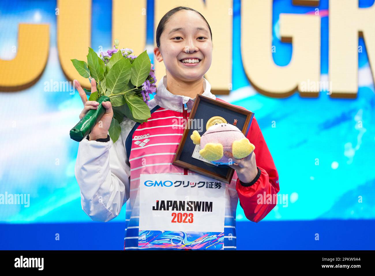 Tokyo, Japan. 9th Apr, 2023. Mio Narita Swimming : Japan Swimming Championships (JAPAN SWIM 2023 ...