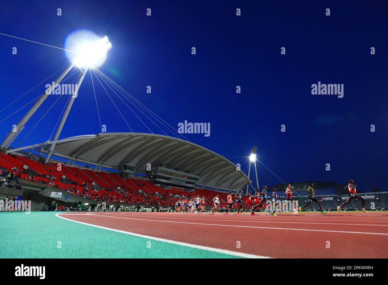 Kumamoto, Japan. 8th Apr, 2023. General view Athletics : The 31st ...