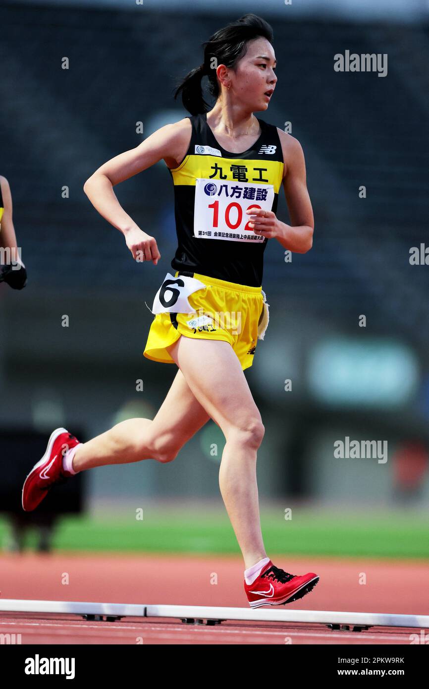 Kumamoto, Japan. 8th Apr, 2023. Misaki Hayashida Athletics : The 31st ...