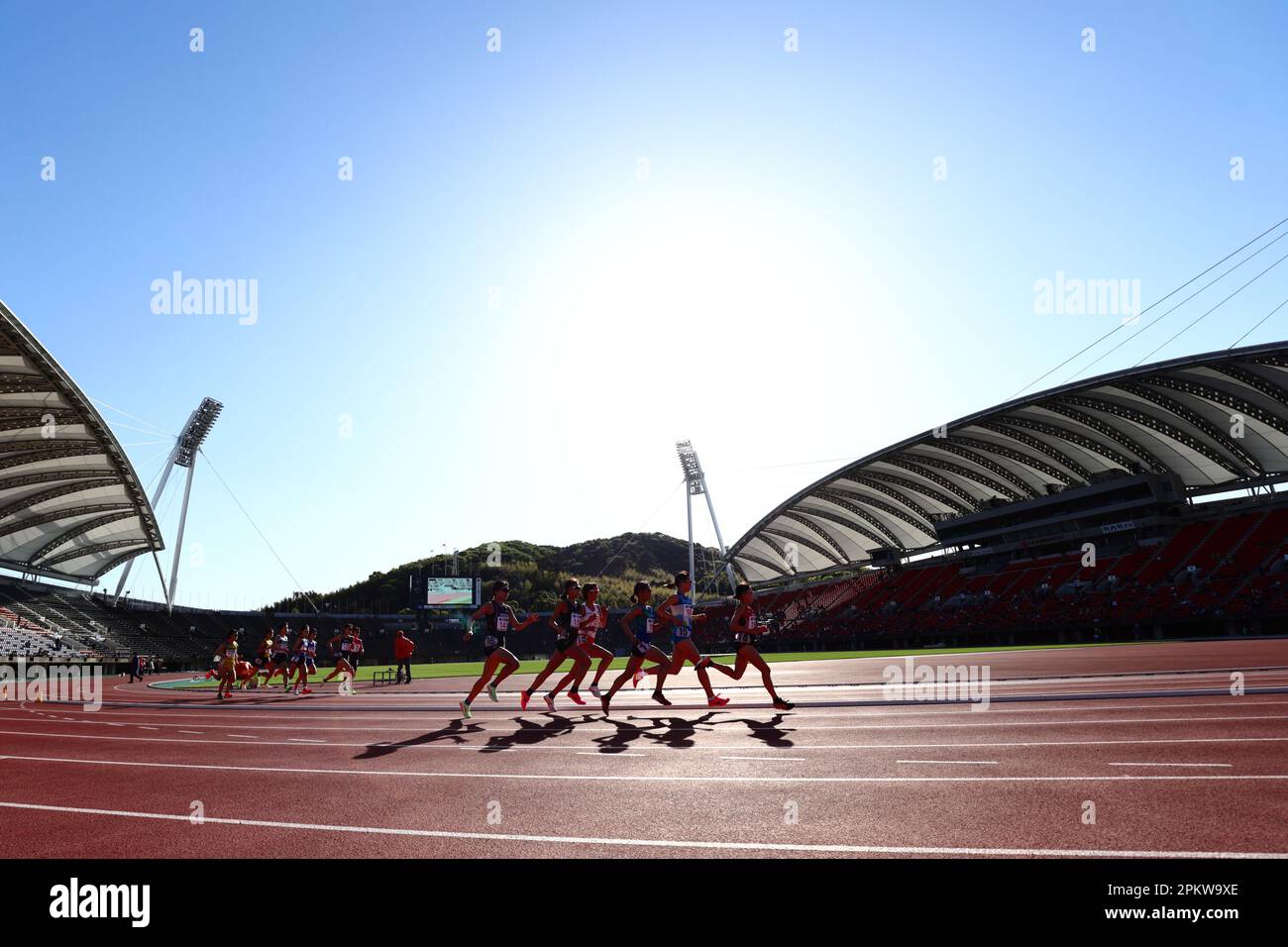 Kumamoto, Japan. 8th Apr, 2023. General view Athletics : The 31st ...