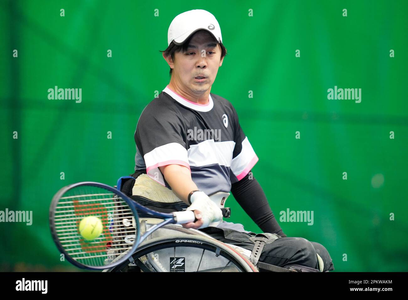 Miki, Japan. 9th Apr, 2023. Kei Usami (JPN), April 9, 2023 - Wheelchair Tennis : Quad Singles ...