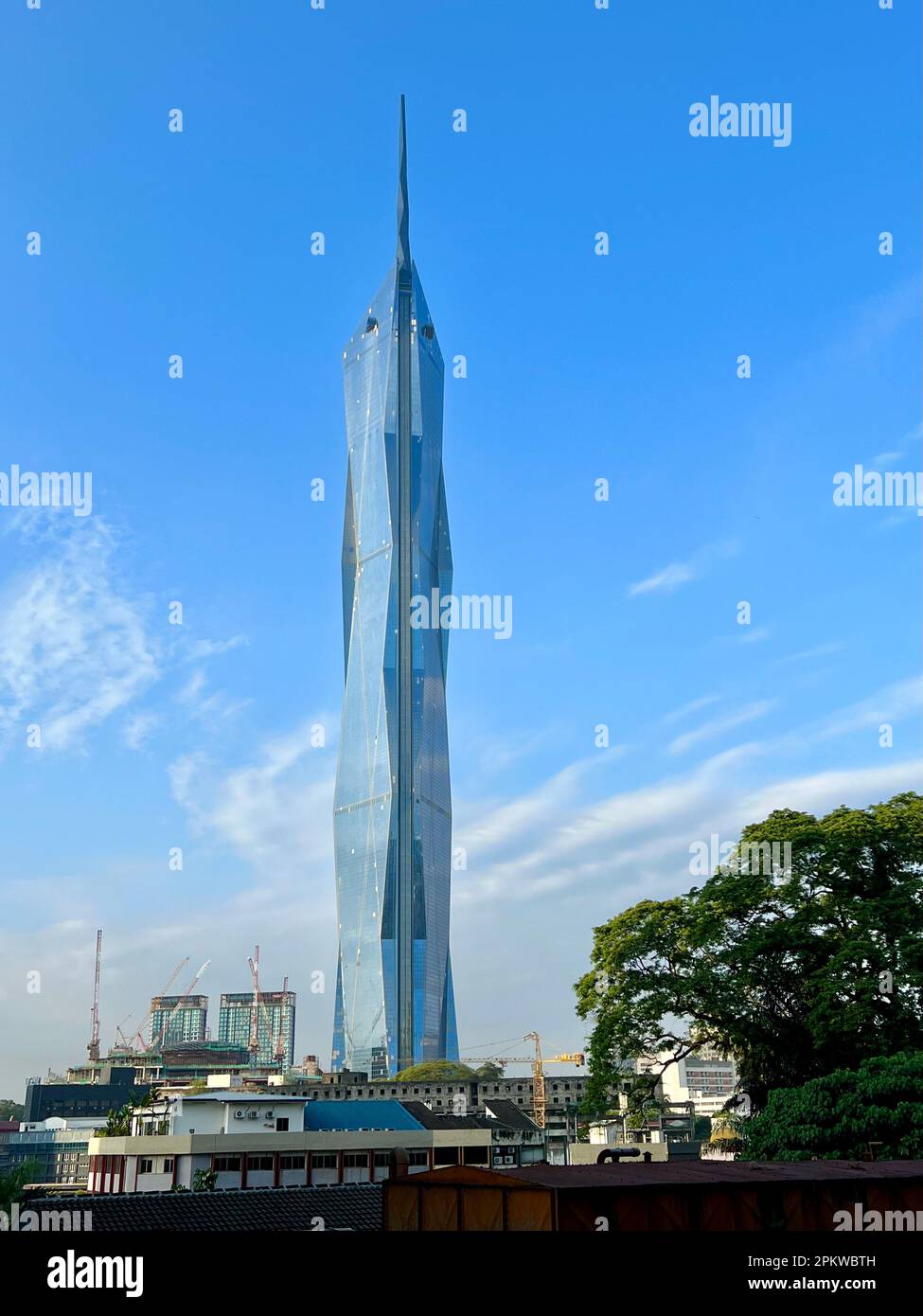 Kuala Lumpur, Malaysia. 06th Mar, 2023. The Merdeka 118 skyscraper is currently under ...