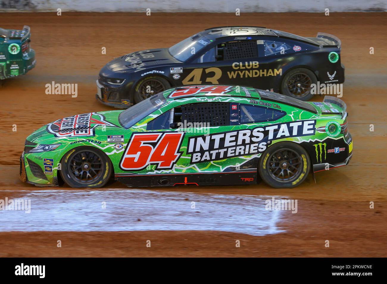 BRISTOL, TN - APRIL 09: NASCAR Cup Series driver Ty Gibbs (54) and ...