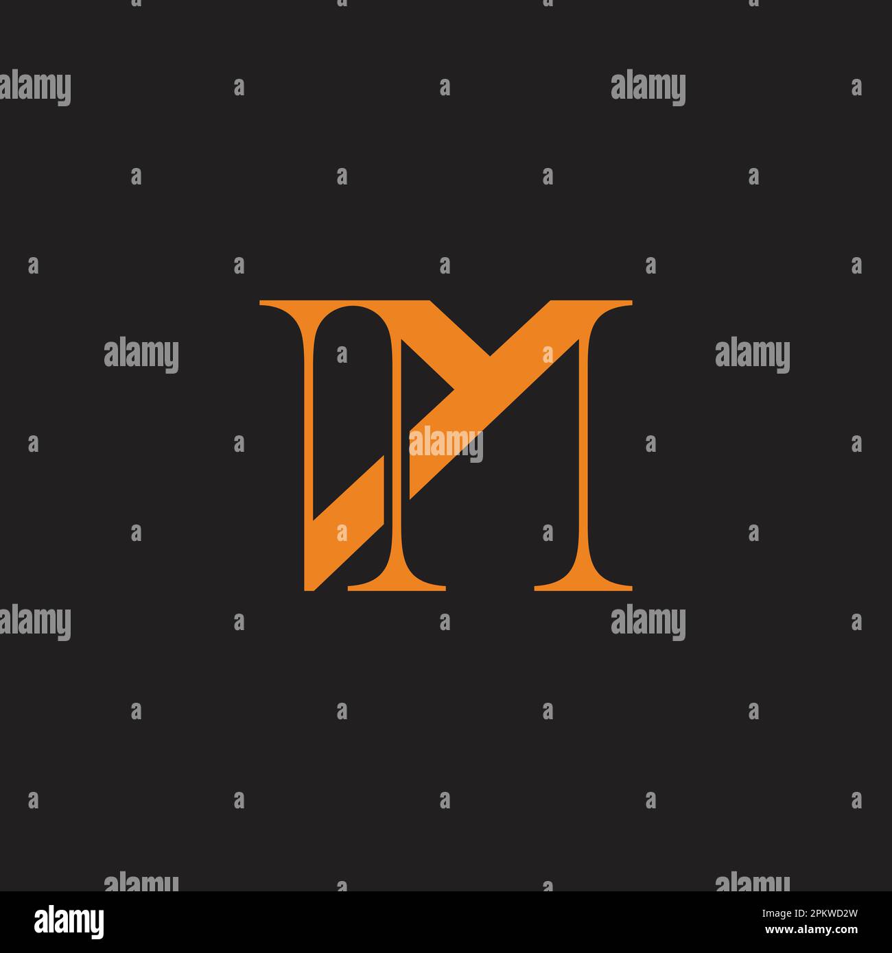Trendy letter v and m Stock Vector Images - Alamy