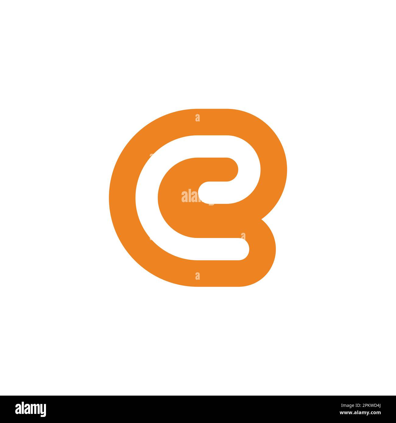 letter e outline curves cute logo vector Stock Vector Image & Art - Alamy