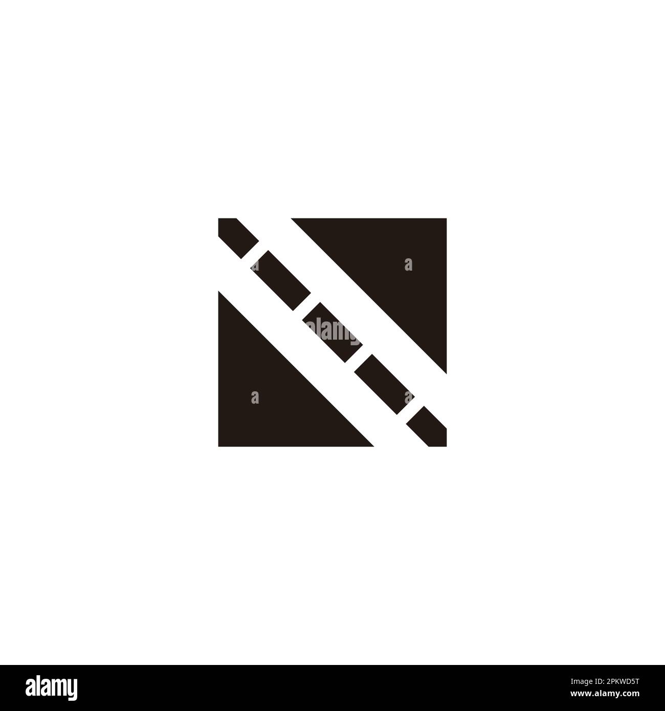 letter n street road arrow logo vector Stock Vector Image & Art - Alamy