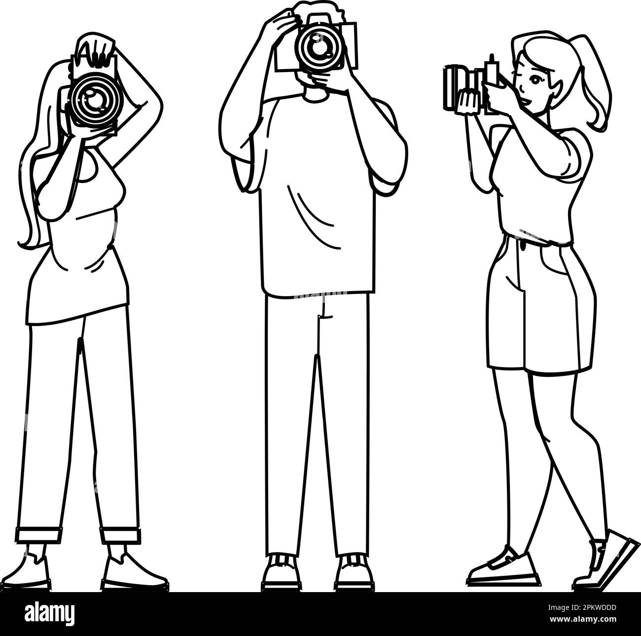 photographer photo vector Stock Vector Image & Art - Alamy