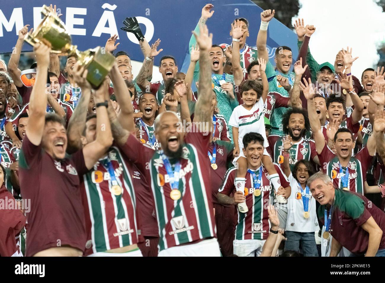 RJ - RIO DE JANEIRO - 09/04/2023 - CARIOCA 2023, FLUMINENSE X FLAMENGO ...