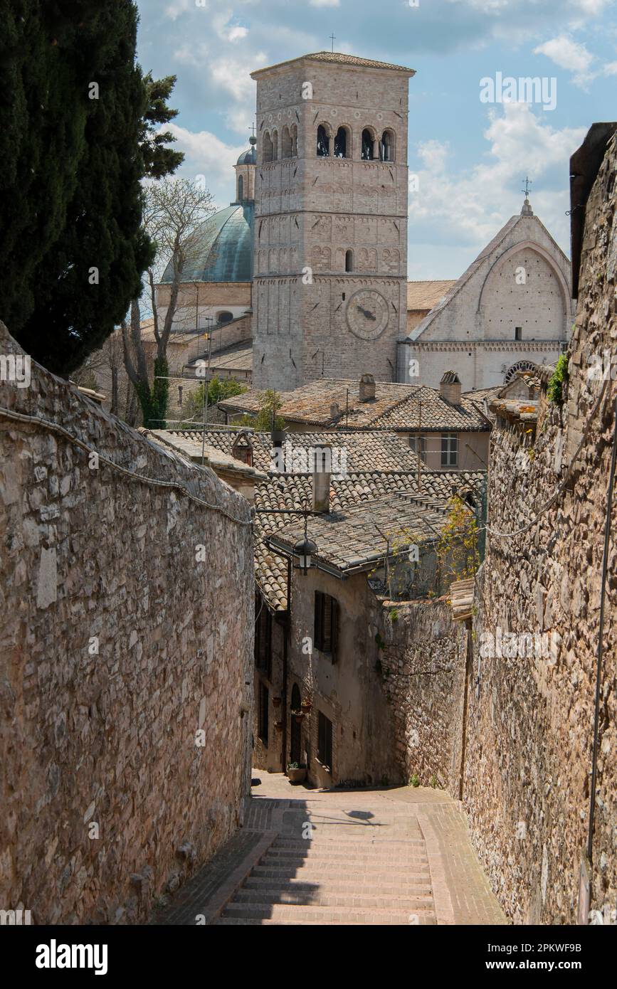 Frescoes assisi basilica hi-res stock photography and images - Alamy