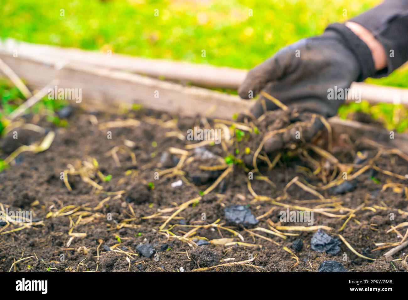Hand plowing hi-res stock photography and images - Alamy